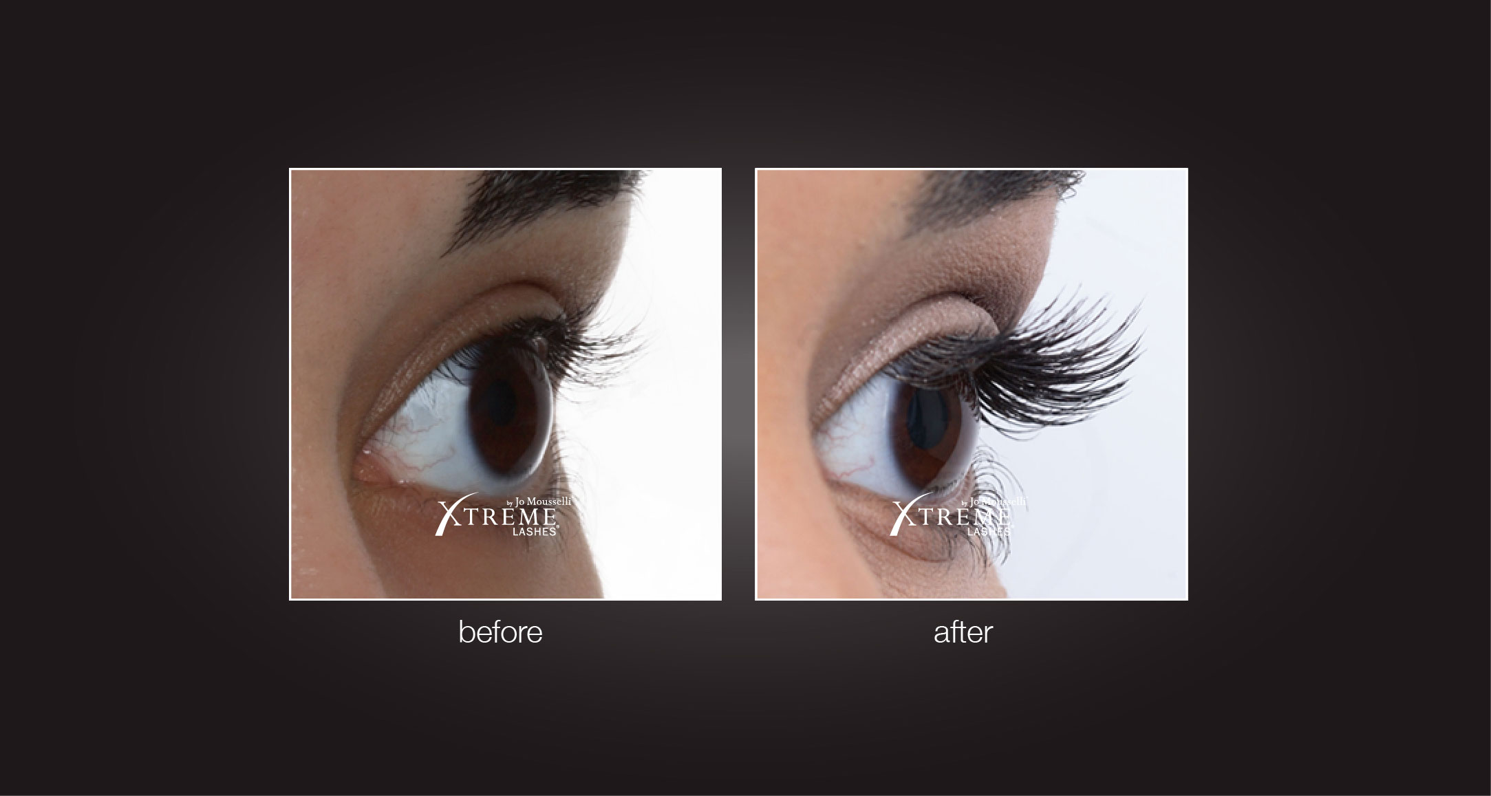 Eyelash Extensions Before and After Photos