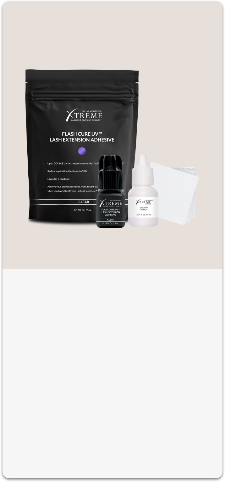 UV Lash Extensions | FLASHCURE™ System | Xtreme Lashes